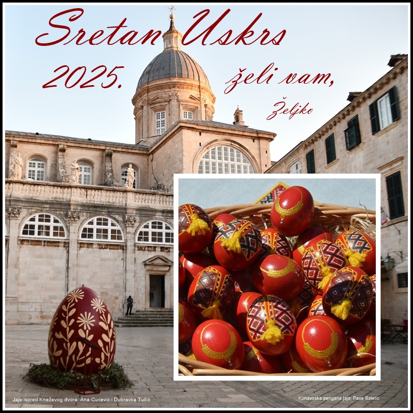 ZELJKODEBELJKO : ŽELIM SRETAN USKRS SVIMA KOJI SLAVE PO OBA KALENDARA, A SVE NABOLJE I OSTALIM ...